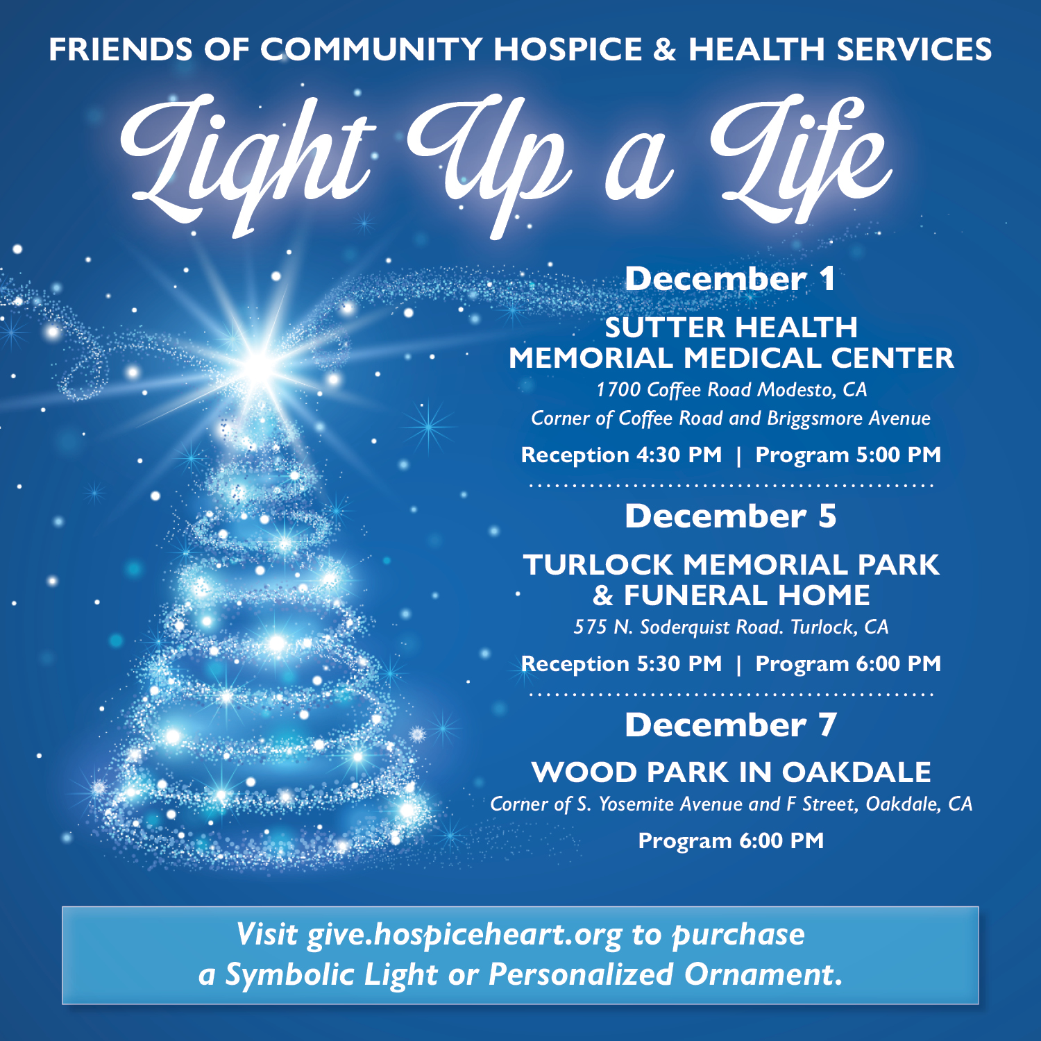 Community Hospice • Helping hands... healing hearts